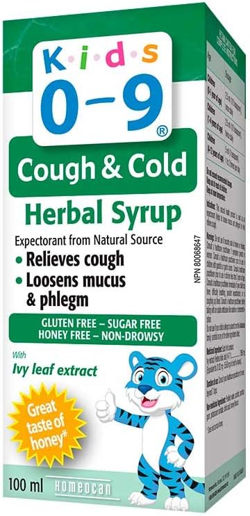Cough & Cold Herbal Syrup | Kids 0-9: Amazon.ca: Health & Personal Care