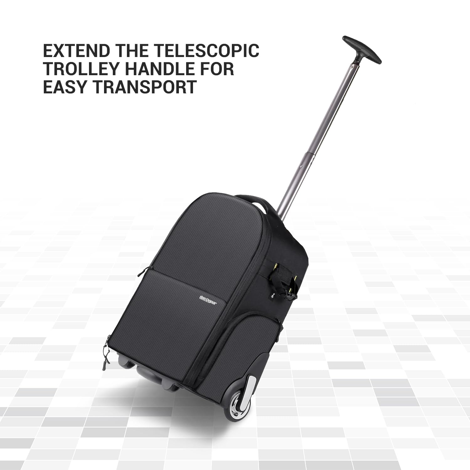 Mua 3-in-1 Travel Camera Case - Waterproof and Shockproof Rolling ...