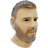 Amazon.com: HENGYUTOYMASK Realistic Black Man Latex Mask Celebrity Male ...