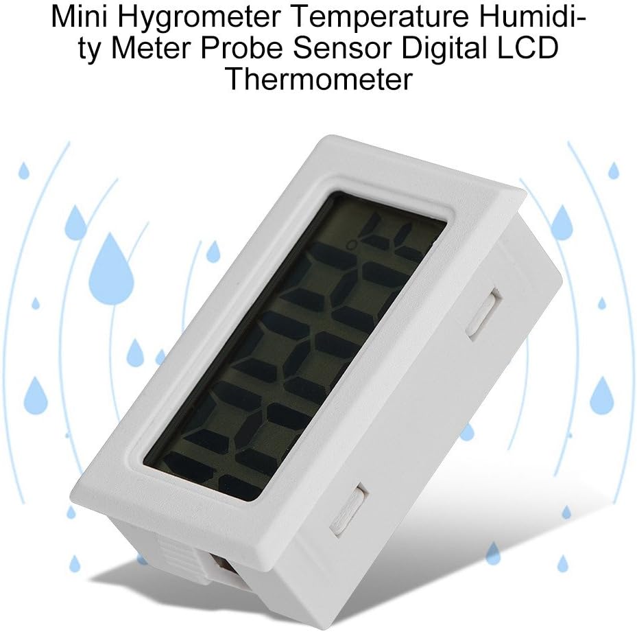 Richer-R Humidity Meter,Mini Hygrometer Temperature Digital LCD ...