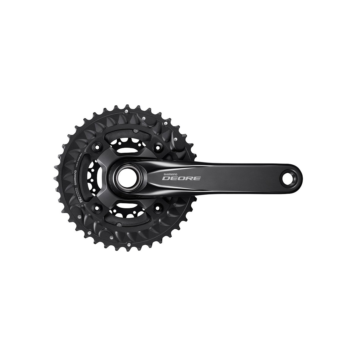 Mua Shimano FC-M6000-3 Crankset - 175mm, 10-Speed, 40/30/22t, 96/64 BCD ...