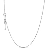 Amazon.com: Pandora Classic Cable Chain Necklace - Thin Necklace Chain ...
