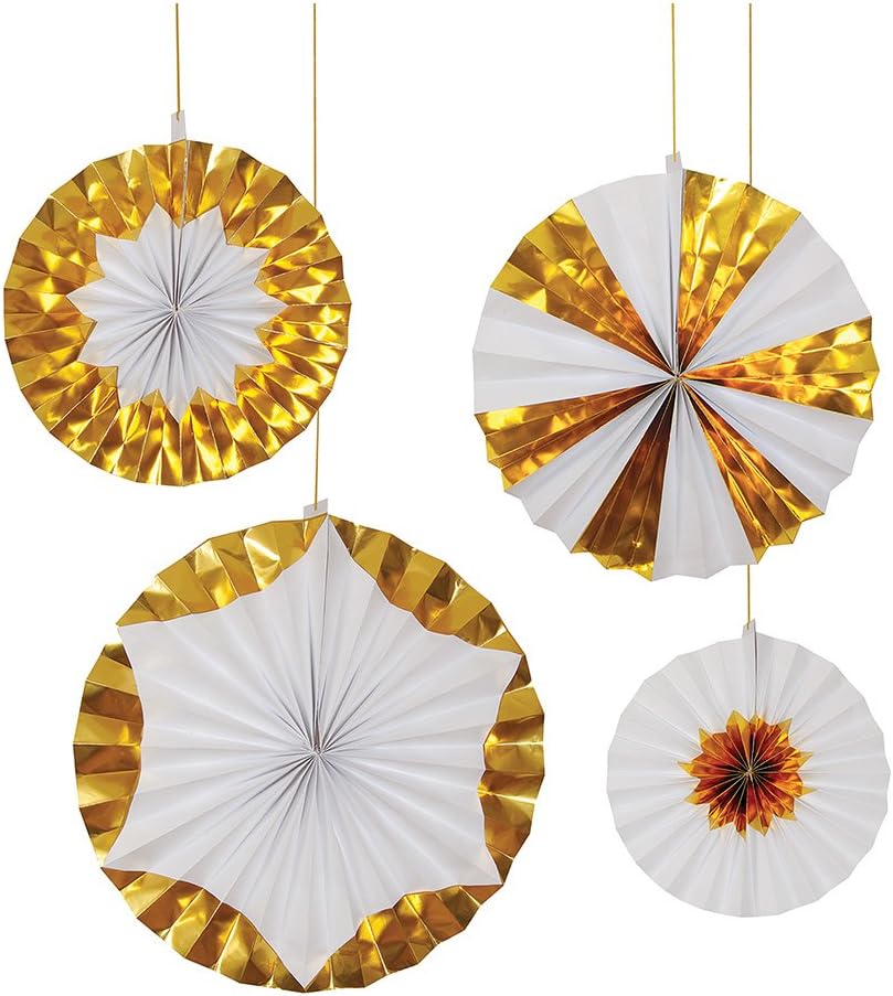 Meri Meri Giant Gold Holographic Pinwheels – BigaMart