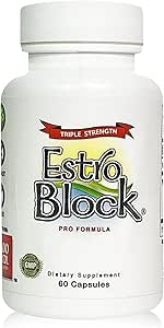 Amazon.com: Estroblock PRO Triple Strength - 60 Capsules, DIM & Indole 3-Carbinol for Natural ...