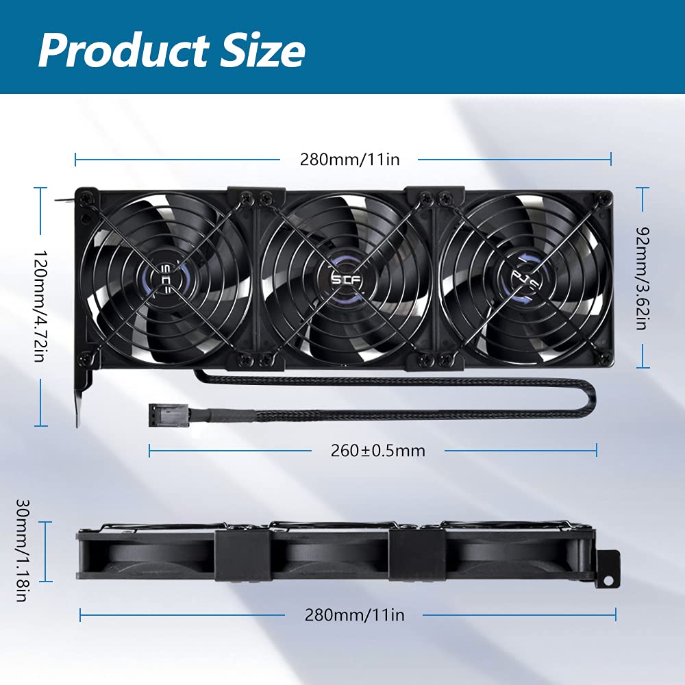 Mua 3x90mm 92mm Graphic Card Fans, Graphics Card Video Card VGA PCI ...