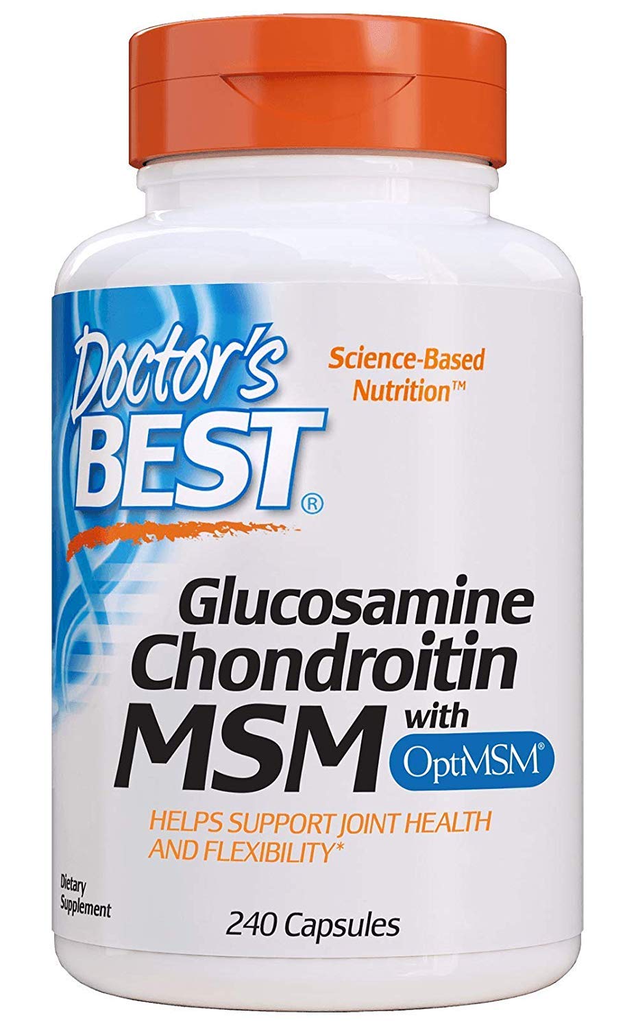 Doctor's BEST Glucosamine Chondroitin MSM - 240 Capsules for sale ...