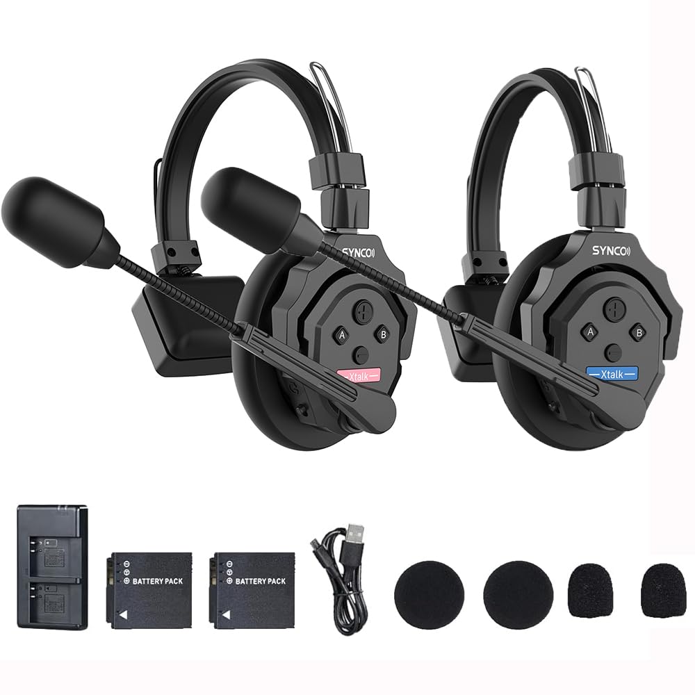 Mua BAFONGCINE SYNCO XTalk X2 Wireless Headset Intercom System,2.4GHz ...