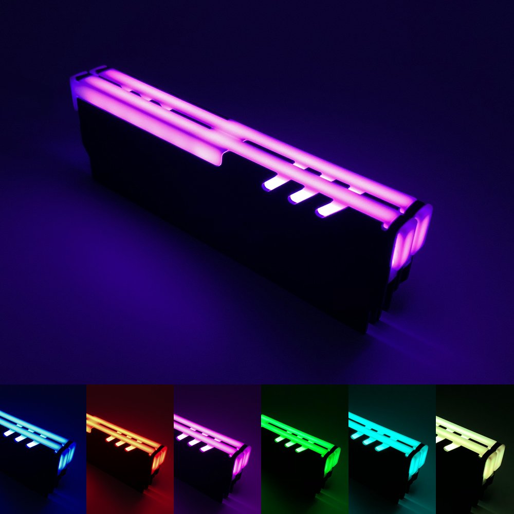 Mua EZDIY-FAB 12V RGB Memory RAM Cooler,RGB DDR Heatsink(Compatible with ASUS Aura Sync,MSI ...