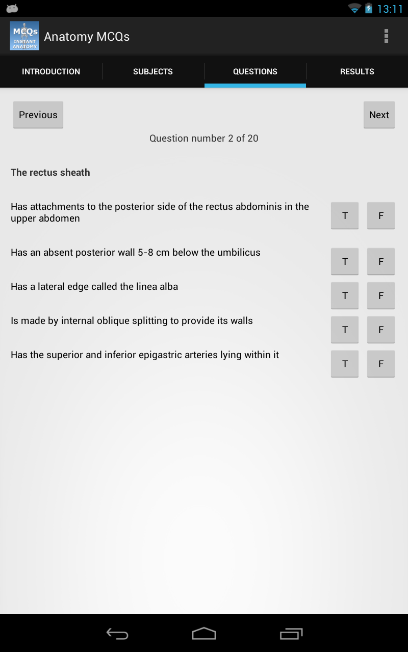 Anatomy MCQs:Amazon.com:Appstore for Android