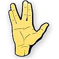 Amazon.com: Toynk Star Trek Spock Live Long And Prosper Salute Enamel ...