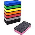 Amazon.com : Magnetic Dry Erase Erasers, 8 Pack Whiteboard Erasers, Dry Erase Board Eraser ...