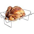 Amazon.com : DOLAMOTY Turkey Roasting V Rack for Big Green Egg, Stainless Steel Rib Racks for ...