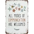 Amazon.com: All Modes of Communication are Welcomed, Speech Therapy ...