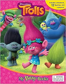 My Busy Books - Dreamworks Trolls: Amazon.co.uk: Phidal: 0749995779606 ...