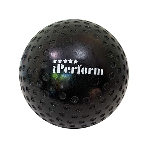 IPERFORM Field Hockey Ball Dimple (Black/One Single Ball) in Saudi Arabia | Whizz Balls