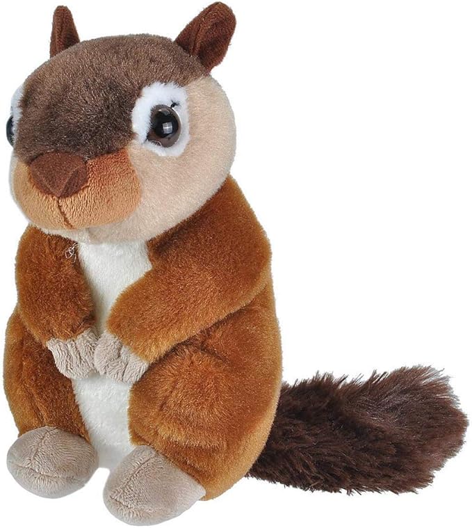 Wild Republic Chipmunk Plush, Stuffed Animal, Plush Toy, Gifts for Kids ...