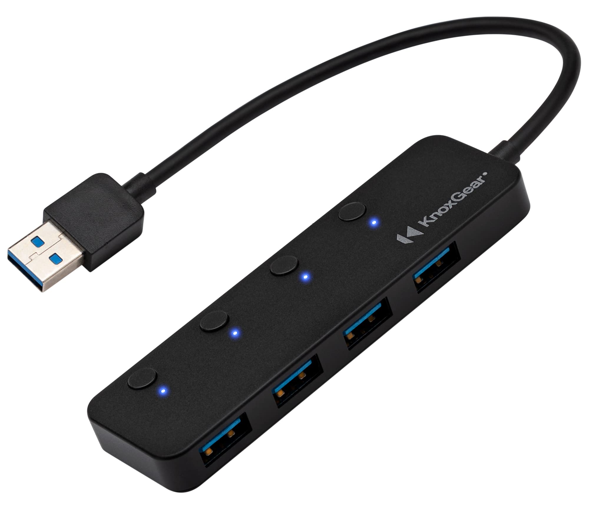 Mua Knox Gear USB 3.0 Hub - 4 Port USB Hub 3.0 - Powered USB Hub for ...