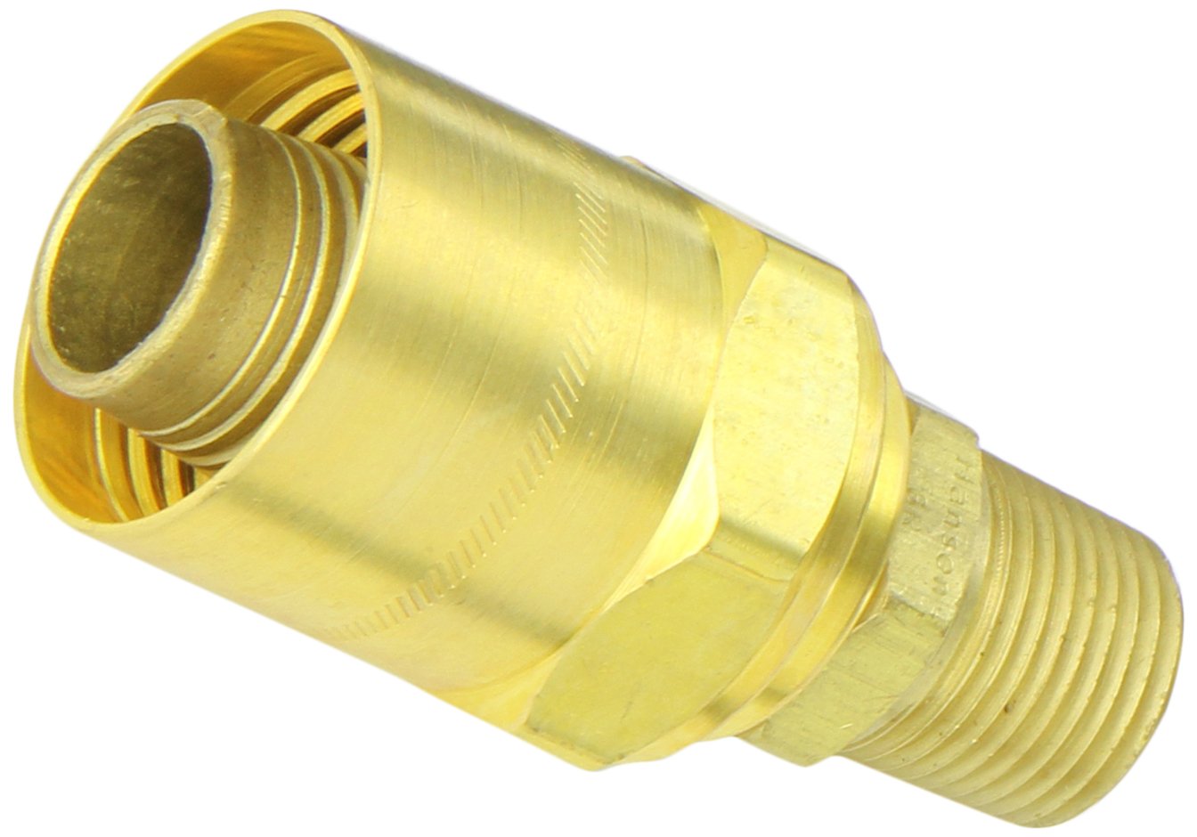 Eaton Hansen 6R27 Brass Compression Hose Clamp 3 4 Hose ID 1 1 4 eaton-hansen-6r27-brass-compression-hose-clamp-3-4-hose-id-1-1-4