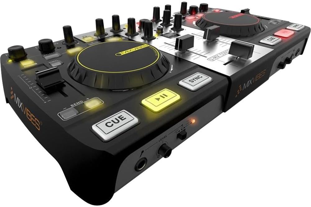 MIXVIBES U MIX CONTROL PRO / USB DJ CONTROLLER WITH AUDIO INTERFACE ...