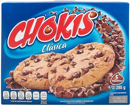 Chokis, Chokis, 285 gramos: Amazon.com.mx: Alimentos y Bebidas