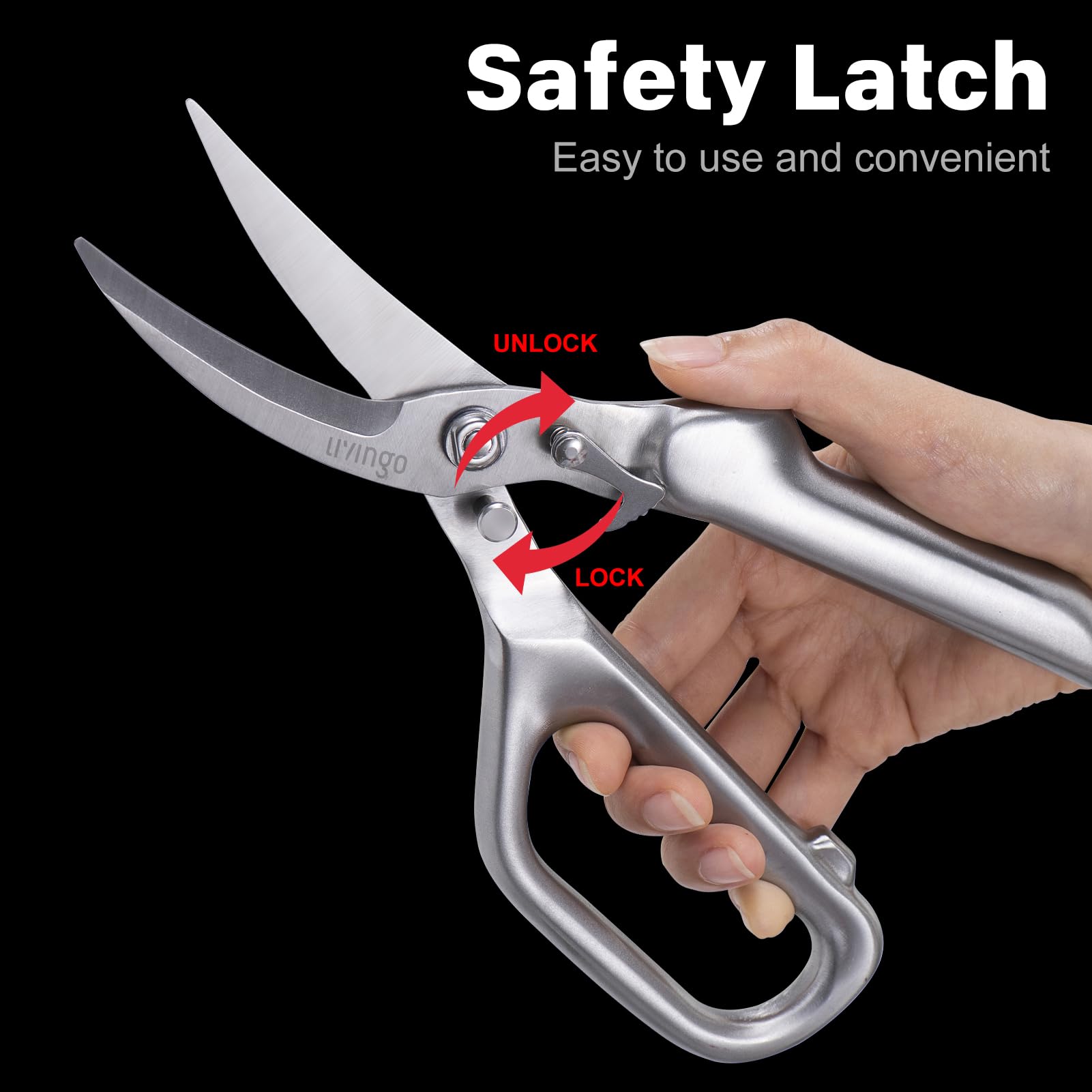 Mua LIVINGO Kitchen Scissors - Heavy Duty Poultry Shears Sharp Cutting ...