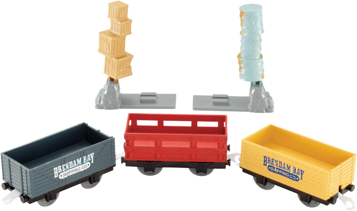 Thomas & Friends TrackMaster Motorised Railway: Brendam Bay Cargo ...
