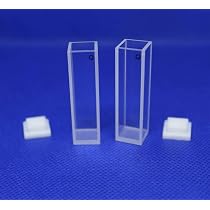 Lab Spectrophotometers Fluorescence Glass Cuvette Cells (Set Of 4 Pcs ...