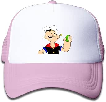 Kids Popeye The Sailor 100% Nylon Mesh Caps One Size Fits Most ...