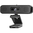 Amazon.com: 2K HD Webcam with 2 Speakers & Built-in Microphone for ...