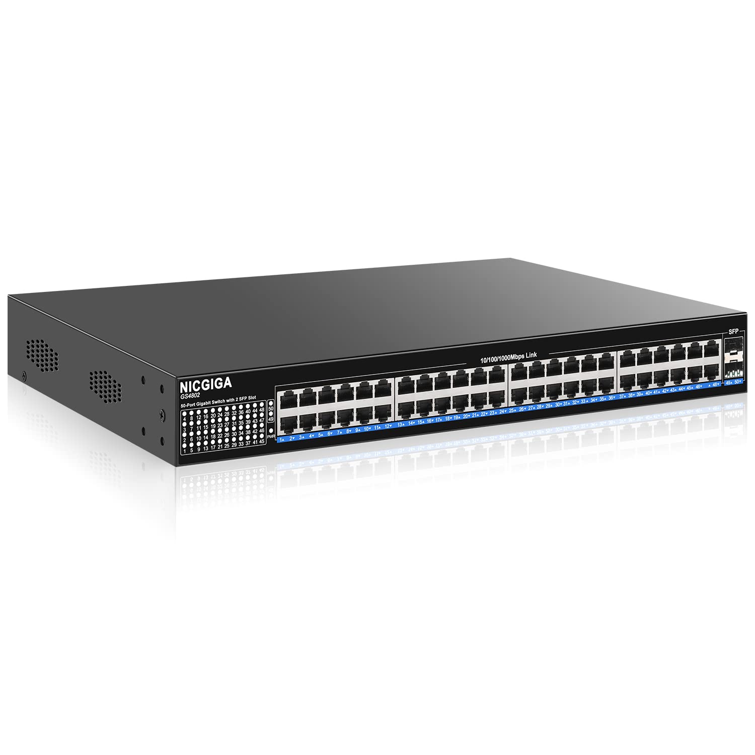 Mua 48 Port Gigabit Ethernet Switch Unmanaged + 2 x 1G SFP Port ...