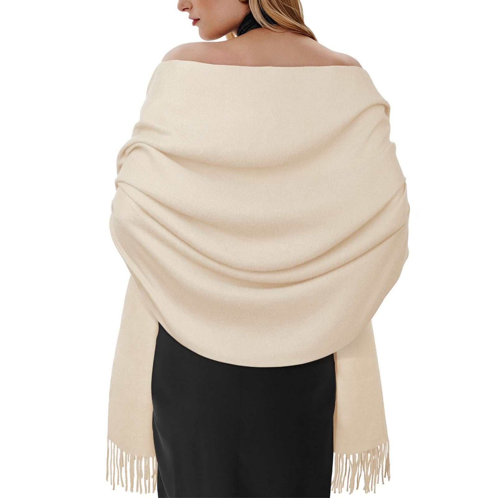 Darller Winter Scarf for Women Pashmina Shawls and Wraps for Evening ...