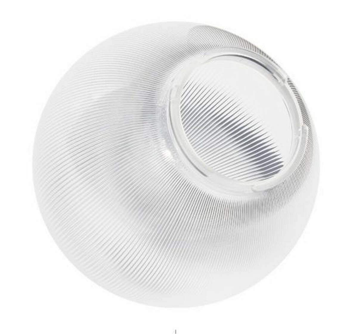 Buy KastLite 10" Clear Prismatic Acrylic Lamp Post Globe | Smooth ...