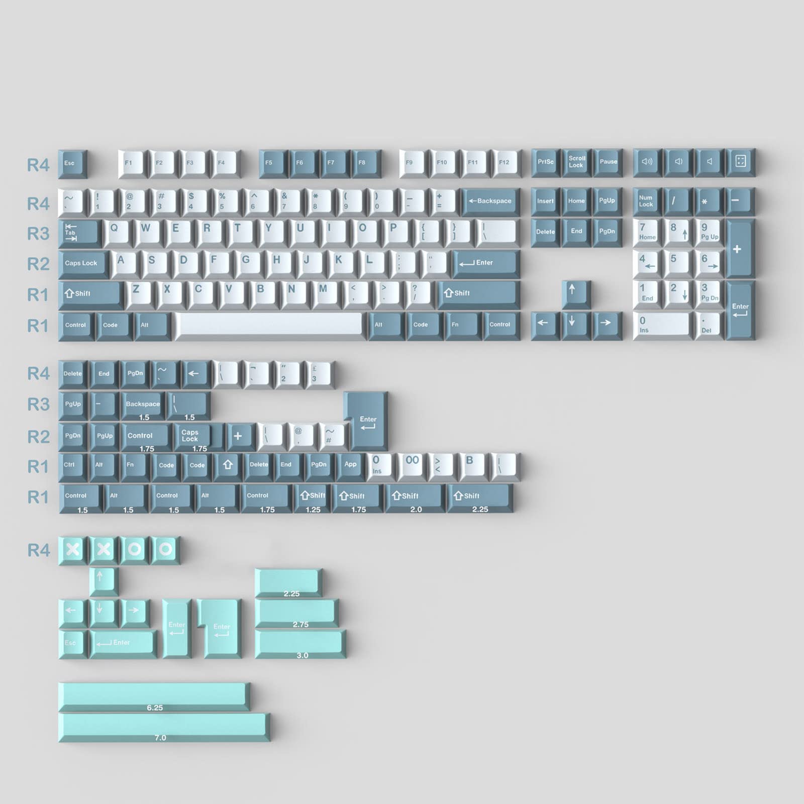 Mua Shoko Keycaps 172 Keys Cherry Profile Doubleshot Keycaps Set Fit ...