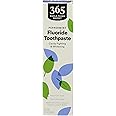 Amazon.com : 365 by Whole Foods Market, Fluoride Cavity Fighting and ...