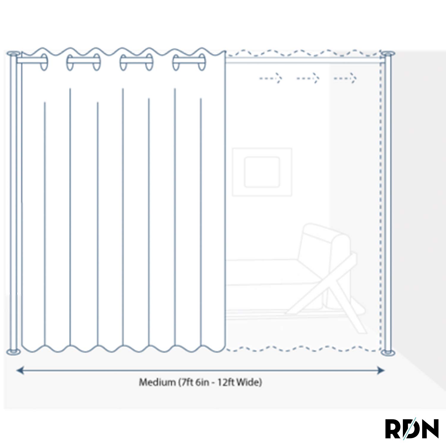 Mua Room/Dividers/Now Zenfinit Room Divider Kit - Floor-to-Ceiling ...