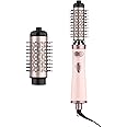 Amazon.com : ANWA Rotating Hair Dryer Brush, 4-in-1 Hot Air Styler and Rotating Brush, Rotating ...