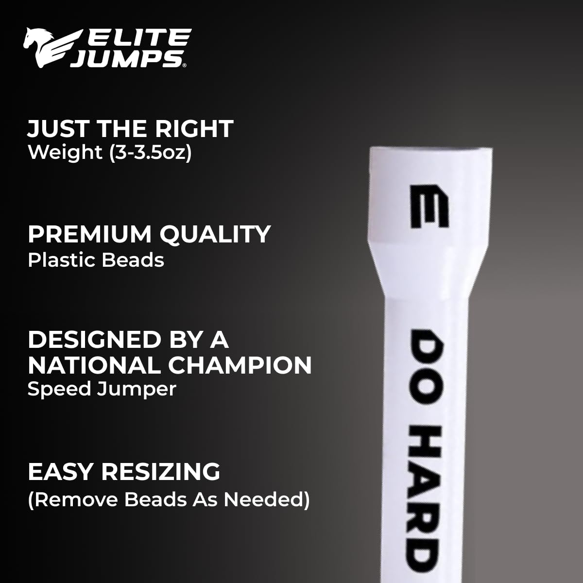 Mua Elite Jumps - Do Hard Things 1” Beaded Jump Ropes - Strong ...