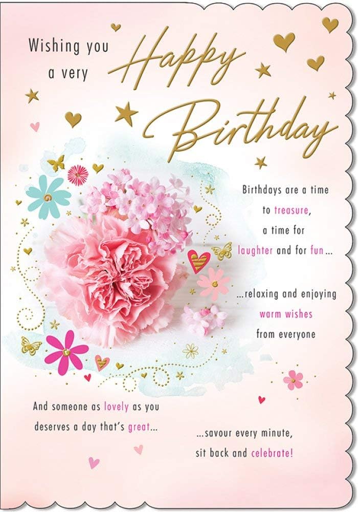 Traditional Birthday Card Birthday – 9 x 6 inches – Piccadilly ...