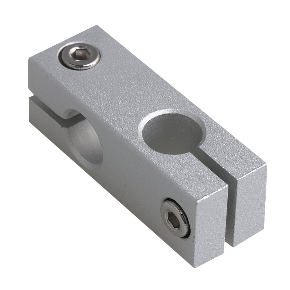 Mxfans 10mm Dia Double Hole Cross Linear Shaft Support Connectors ...