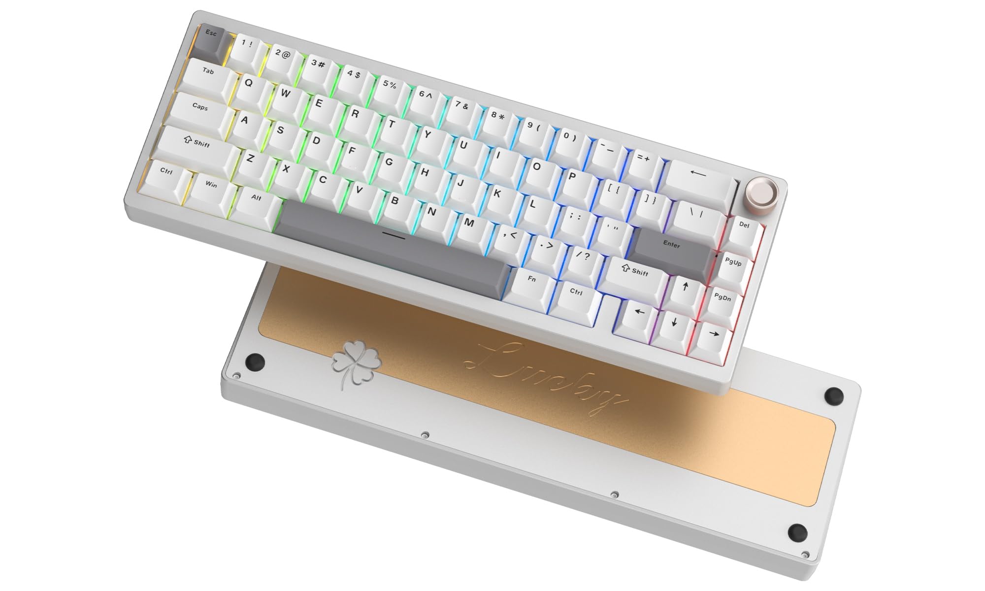 Womier SK65 Wireless Mechanical Gaming Keyboard, 60 Percent Retro ...