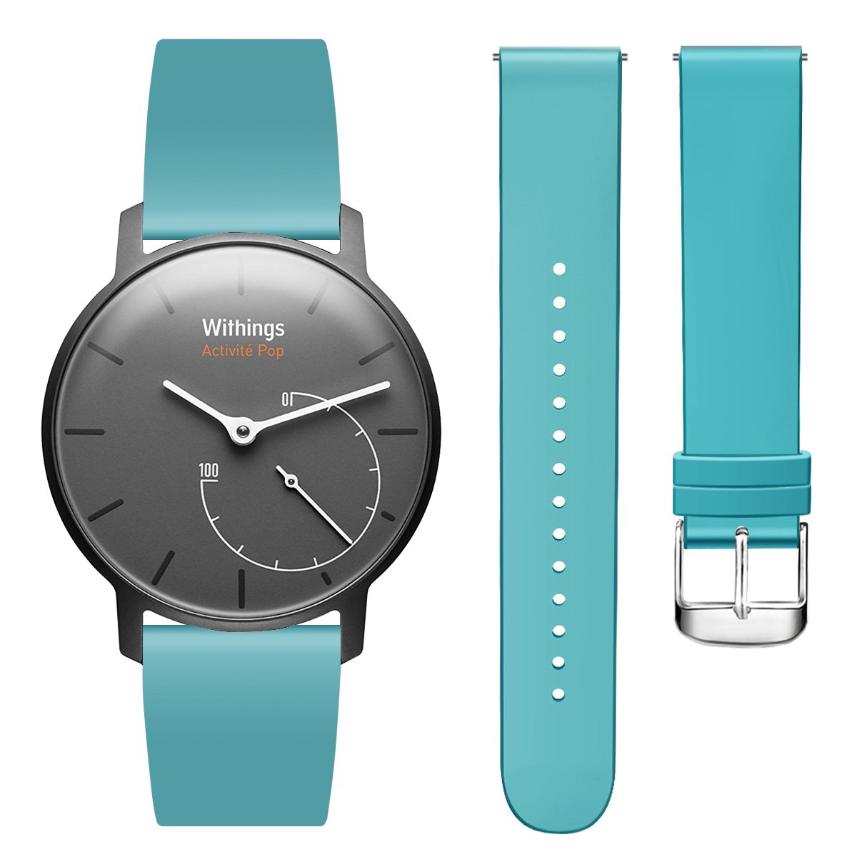 Hanlesi Withings Steel HR Watch Strap, Soft Silicone Sport Fitness ...