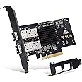 Amazon.com: 10Gb Dual LAN SFP PCI-e Network Card, Intel 82599(X520-DA2) Controller, NICGIGA ...