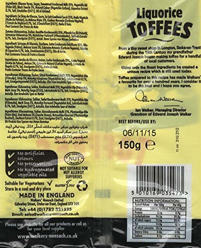 callard and bowser licorice caramels