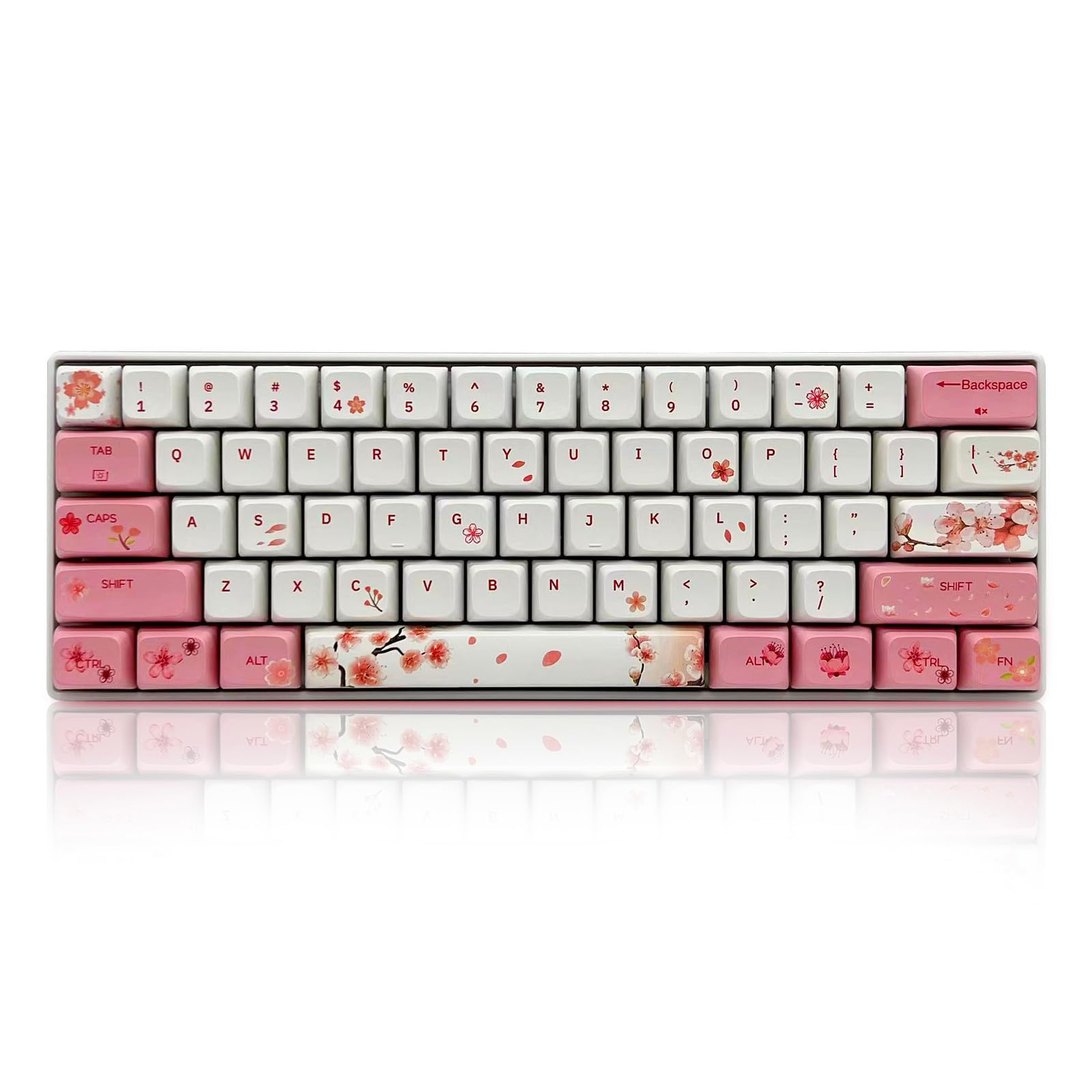 BOYI Wired Hot-Swap 60% Mechanical Gaming Keyboard,61 Mini RGB Cherry ...