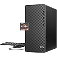 Amazon.com: HP Desktop PC, AMD Ryzen 3 5300G, 8 GB SDRAM, 512 GB SSD, AMD Radeon Graphics ...