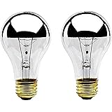 Bulbrite 60A19HM Half Chrome 60W A Shape Bulb (4 Pack) - Halogen Bulbs ...