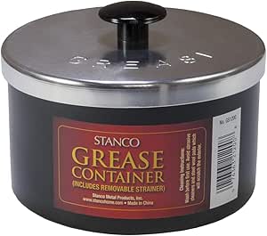 Amazon.com: Stanco GS1200 PTRSTEGS1200, 5.625" Dia x 4" H : Home & Kitchen