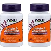 Amazon.com: NOW Foods Supplements, Lutein & Zeaxanthin with 25 mg ...