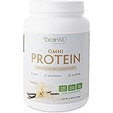 Amazon.com: BRAINMD Dr Amen Omni Protein Chocolate - 2.38 lbs - Plant ...