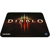 Amazon.com: SteelSeries QcK Diablo III Gaming Mouse Pad - Barbarian ...